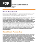 Unit 1 Notes | PDF | Statistics | Biostatistics