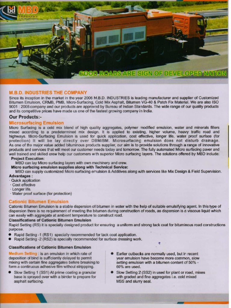 MBD Brochure PDF | PDF