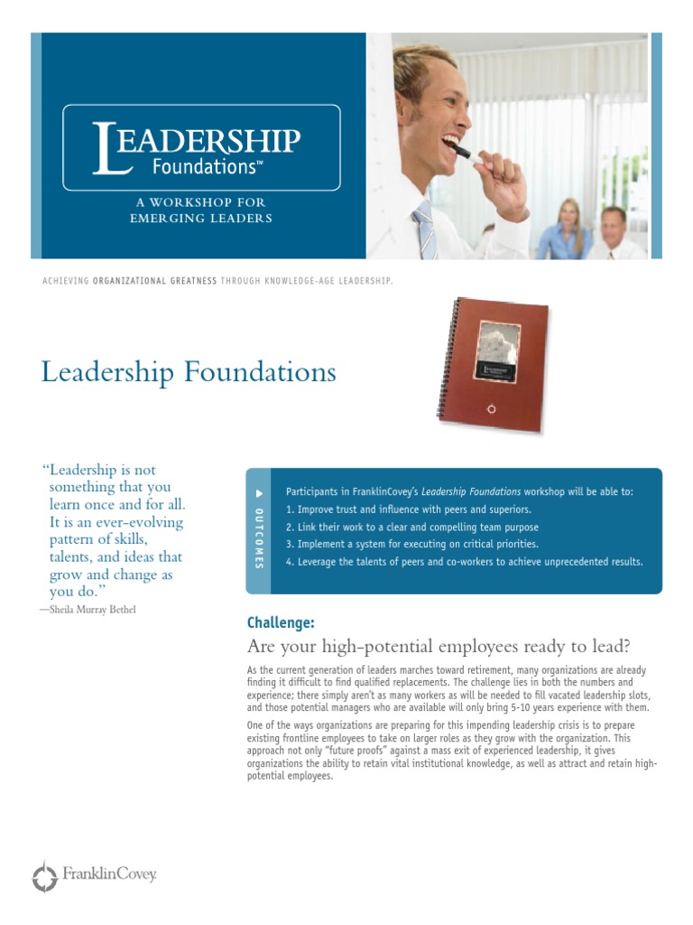 Prepare Future Leaders Workshop Guide | PDF | Leadership | Applied ...