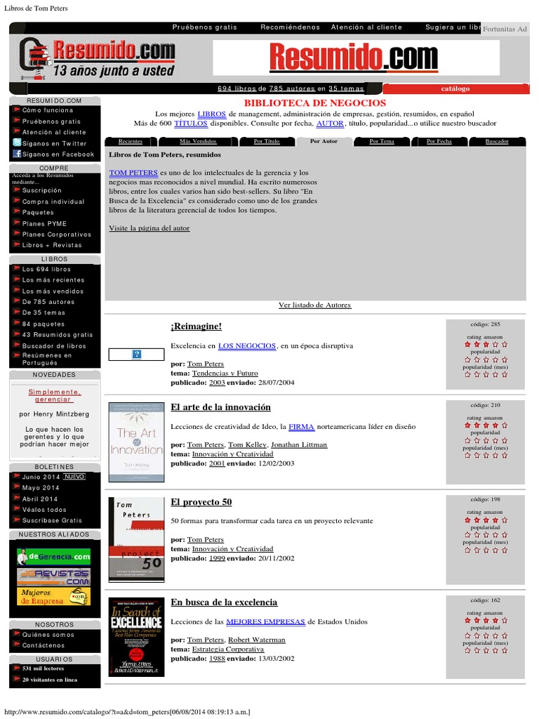 Colección de Libros - Tom Peters | PDF | Business