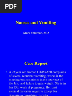 Vomiting History Taking Checklist | PDF | Vomiting | Medical Specialties