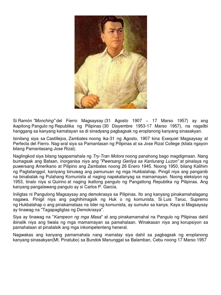 Ramon Magsaysay | PDF