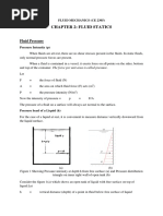 Experiment # 5 U Tube Manometer | PDF | Pressure Measurement | Pressure
