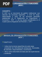 Que Es El Rof y El Mof | PDF | Presupuesto | Regulación