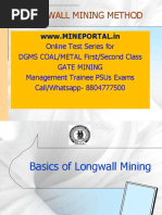 Shortwall Mining Method | PDF | Nature