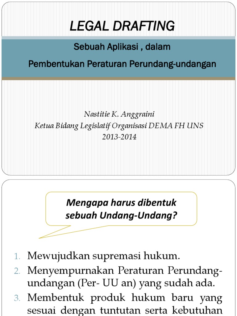 Legal Drafting | PDF