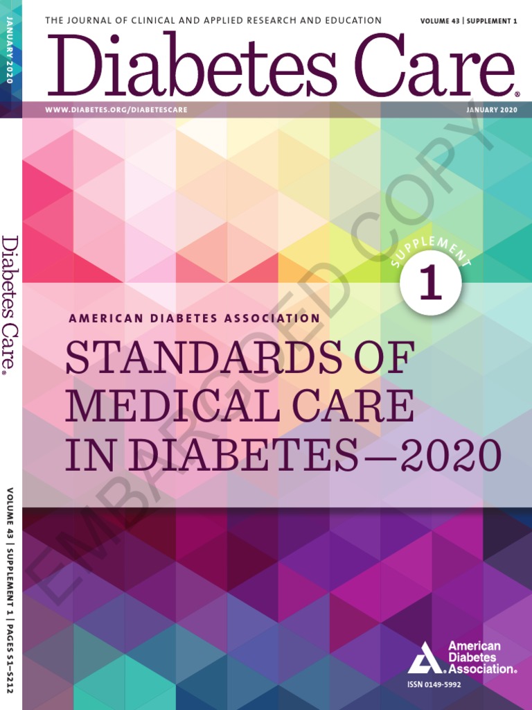 Ada 2020 PDF | PDF | Evidence Based Medicine | Diabetes Management