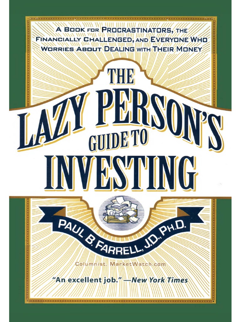 The Lazy Persons Guide To Investing PDF | PDF