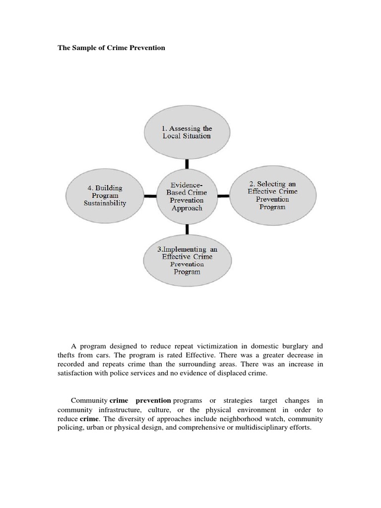 Effective Crime Prevention Strategies | PDF