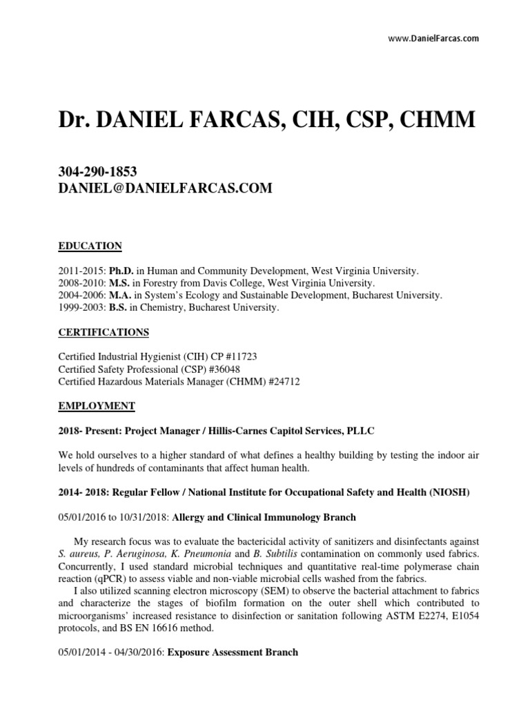 CHMM Study Guide by Daniel Farcas | PDF | Disinfectant | Chemistry