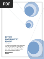 Hollow Prism Class 12 Physics Investigatory Project | PDF | Prism ...