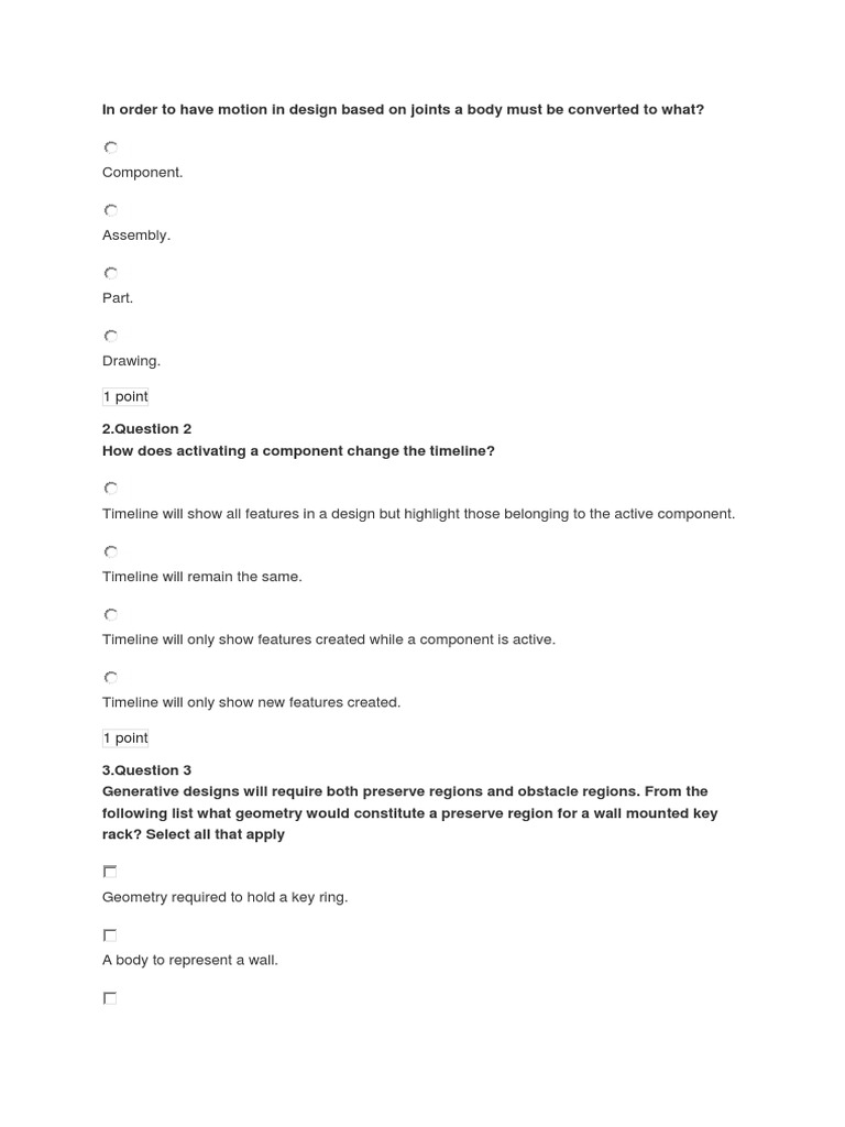 Fusion 360 Certification Exam Guide | PDF | Engineering | Computing And ...