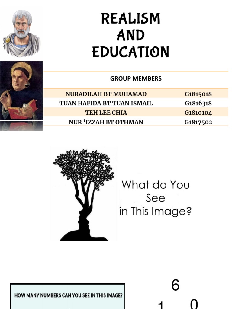 Realism & Education | PDF | Philosophical Realism | Philosophy Of Education