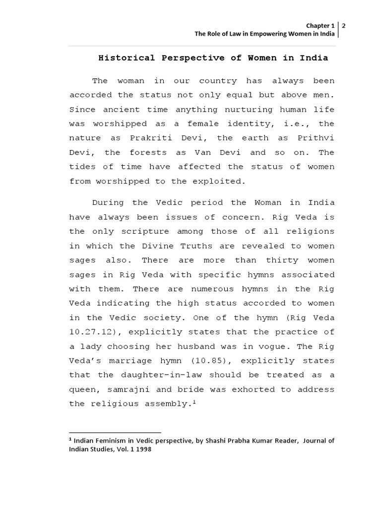 Women Empowerment - Chapter 1 | PDF | Gender Equality | Gender Studies