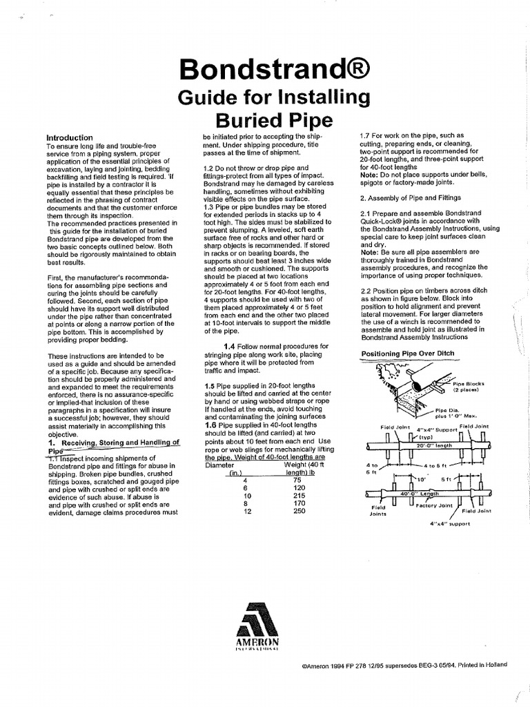 Flange RTR Piping PDF | PDF