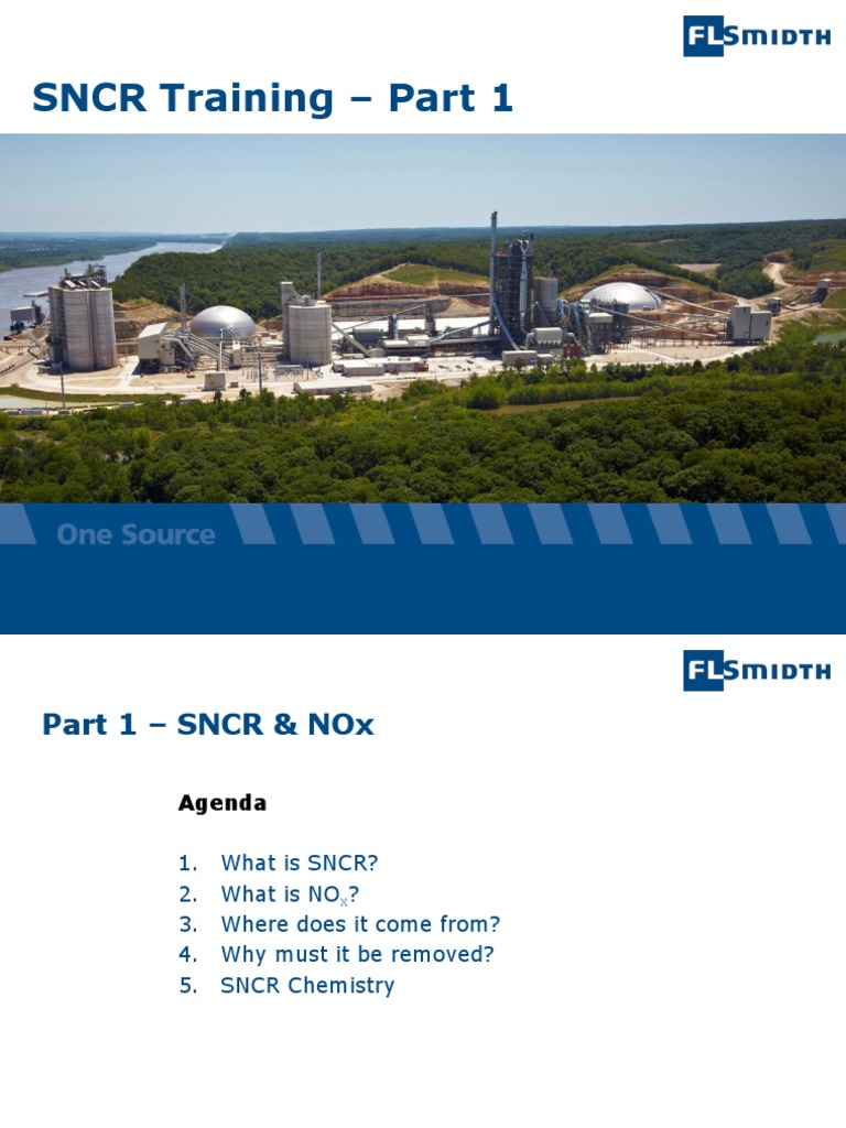 503 SNCR NOx and SNCR | PDF | N Ox | Ammonia