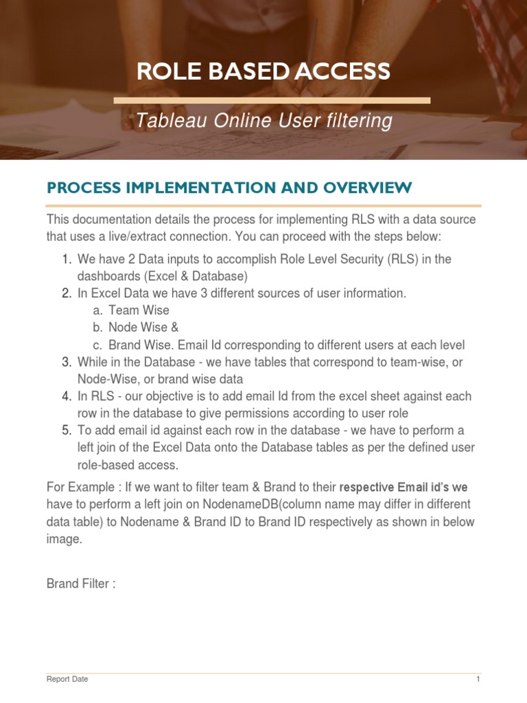 Role Based Access | PDF | Microsoft Excel | Databases