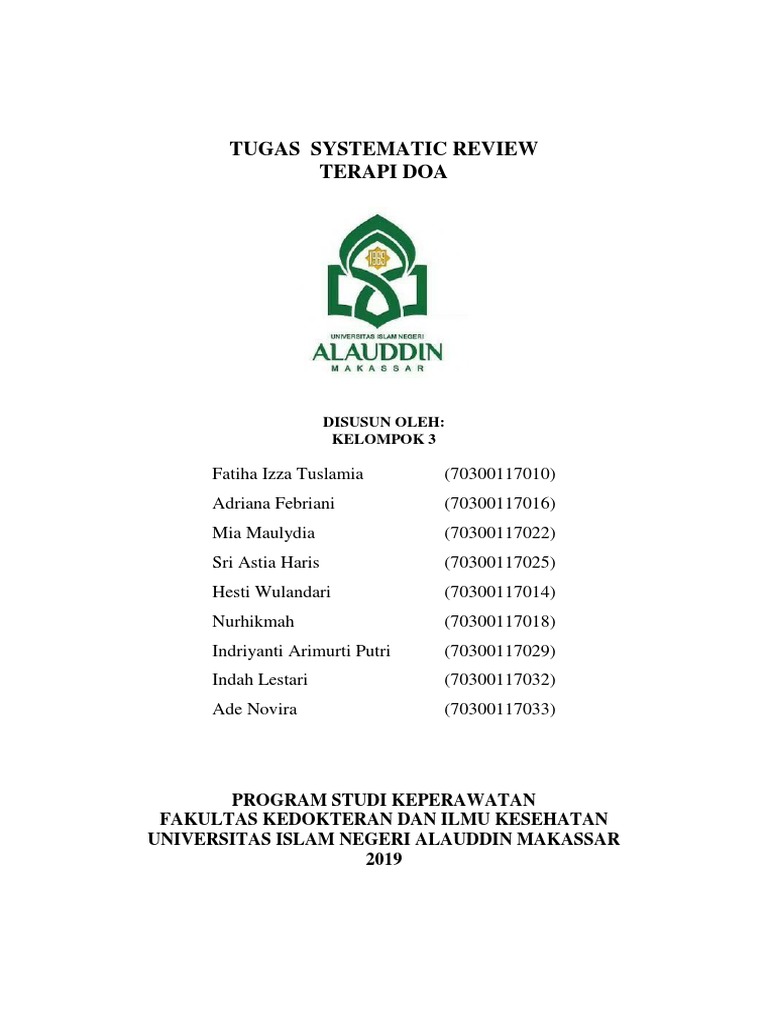 Makalah Terapi Doa | PDF