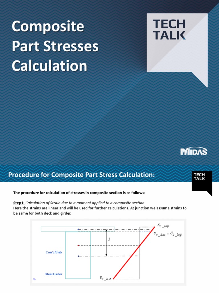 Composite Stress Calculation Guide | PDF | Stress (Mechanics) | Shear ...
