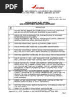 SAFA Ramp Inspection Checklist 2024 | PDF | Aviation | Aviation Safety