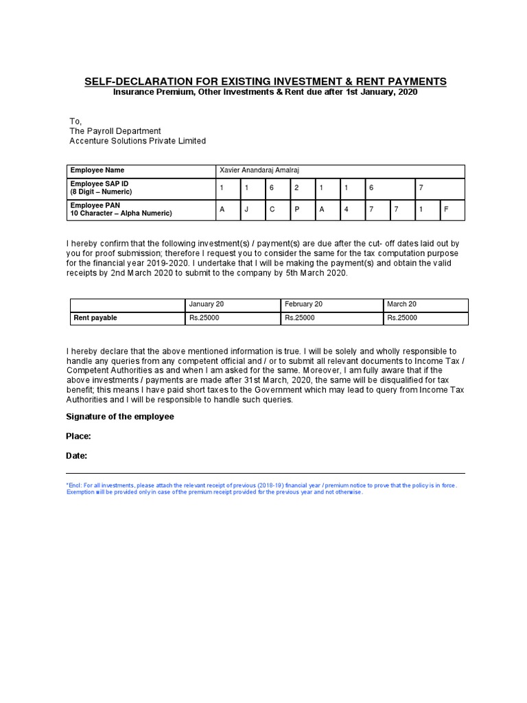 Tax Proof Forms PDF | PDF