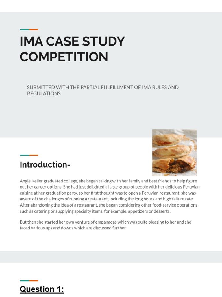 Ima Case Study PDF | PDF | Market (Economics) | Marketing