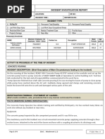 Safety Man Hour Report | PDF