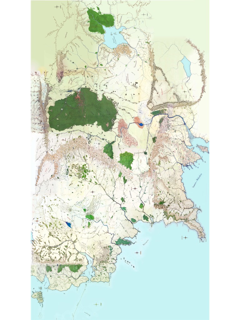 MERP-Northwestern Middle-Earth & Rhun-Complete (600dpi) | PDF