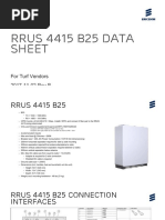 Radio 4415 Datasheet PDF | PDF | Radio | Ericsson