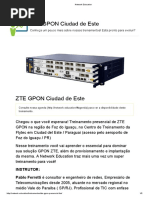 Comandos Basicos Olt Zte | PDF | Transmissão de dados | Protocolos da internet