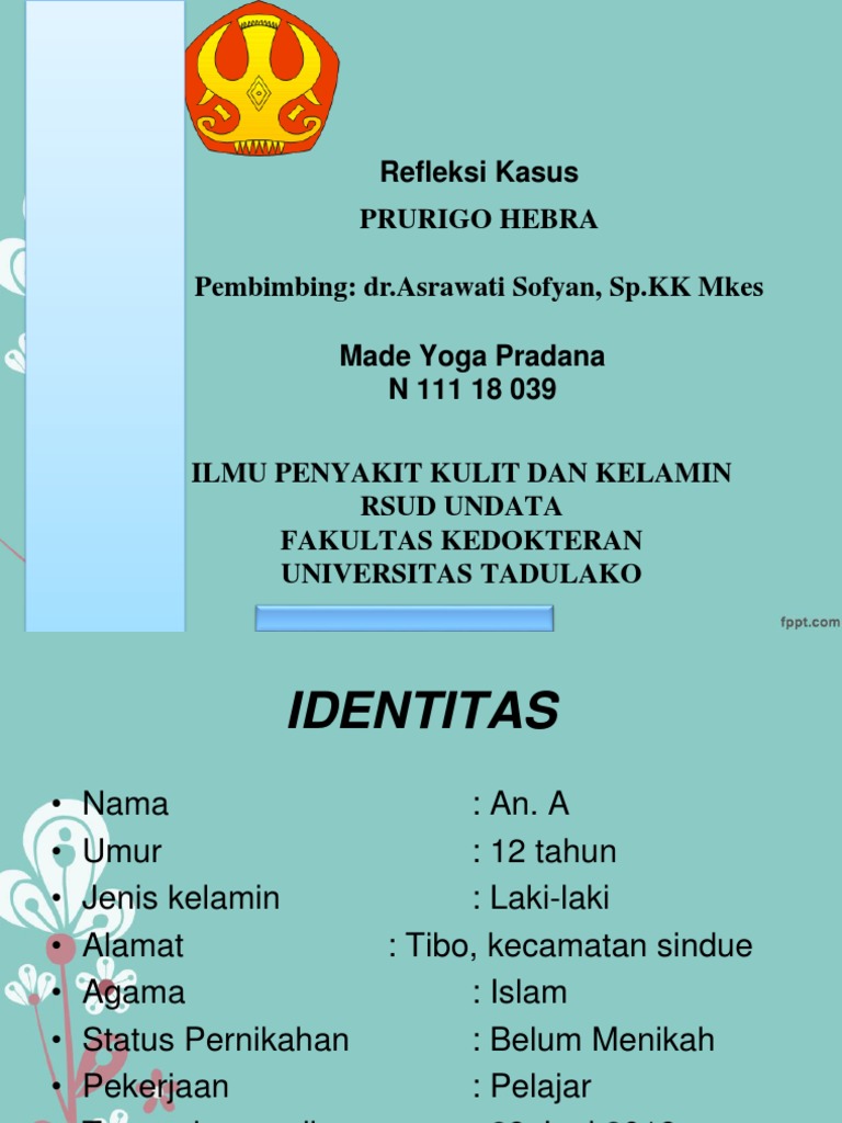 Prurigo Hebra pada Anak Usia 12 Tahun | PDF