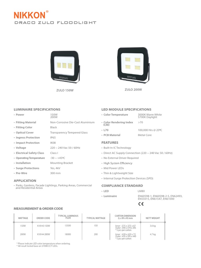 Zulo Catalogue PDF | PDF | Light Emitting Diode | Lighting