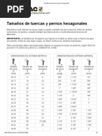 Tabla de Bridas API 6A | PDF