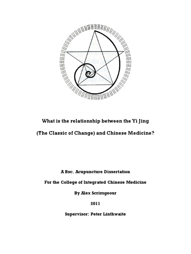 Yijing y Medicina China - v1 | PDF | Traditional Chinese Medicine | China