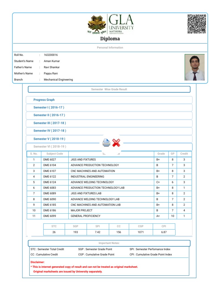 Diploma Marks for Mechanical Engineering | PDF | Science And Technology ...