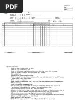 Payroll System Change Form Amendment Form Single Employee Entry For ...