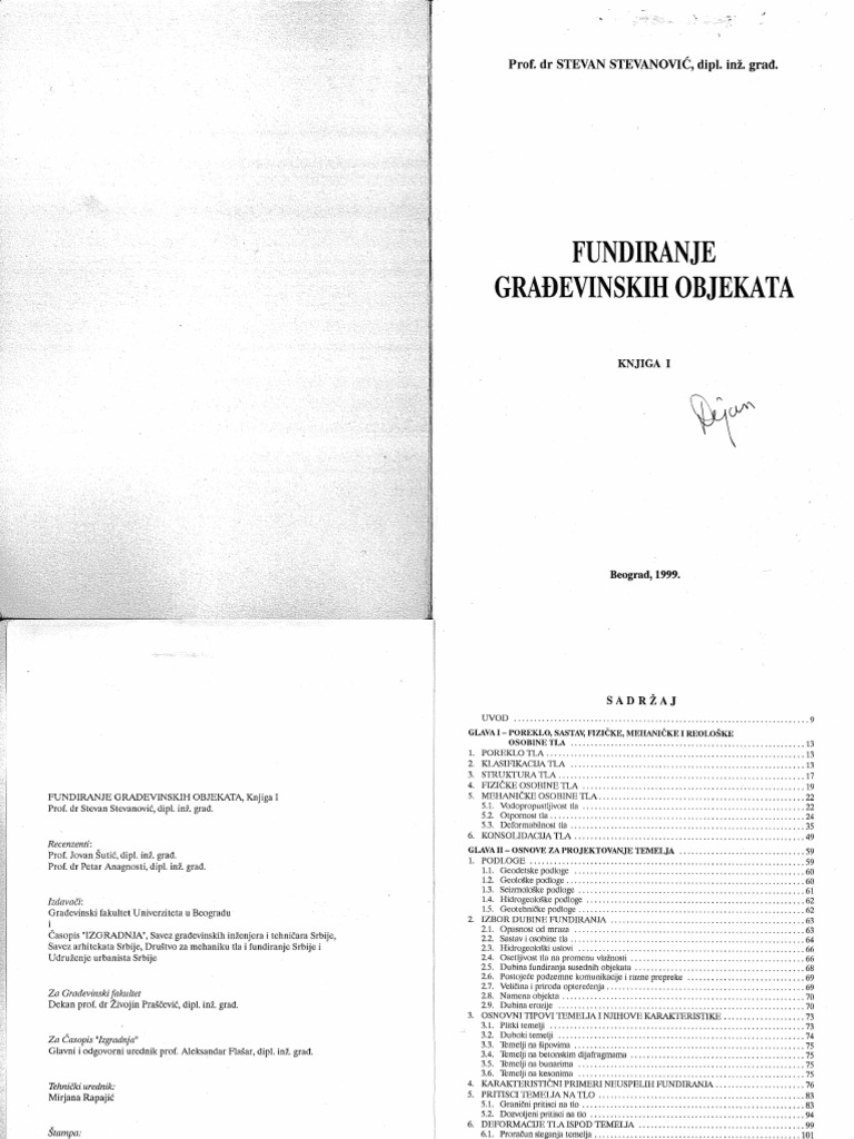 Fundiranje-Stevanović | PDF