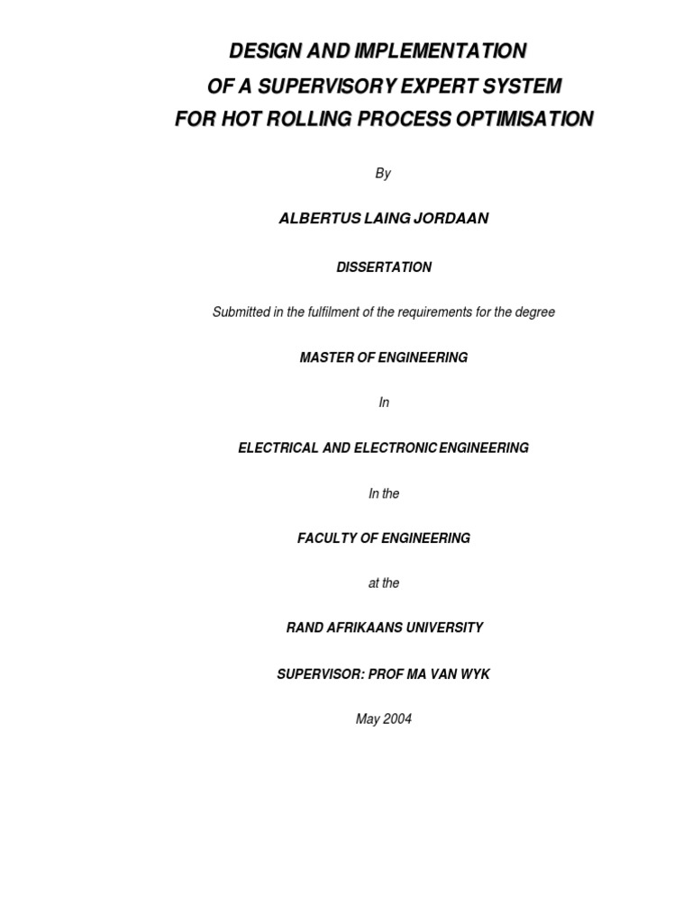 Steckel Mill 1 PDF | PDF | Rolling (Metalworking) | Control Theory