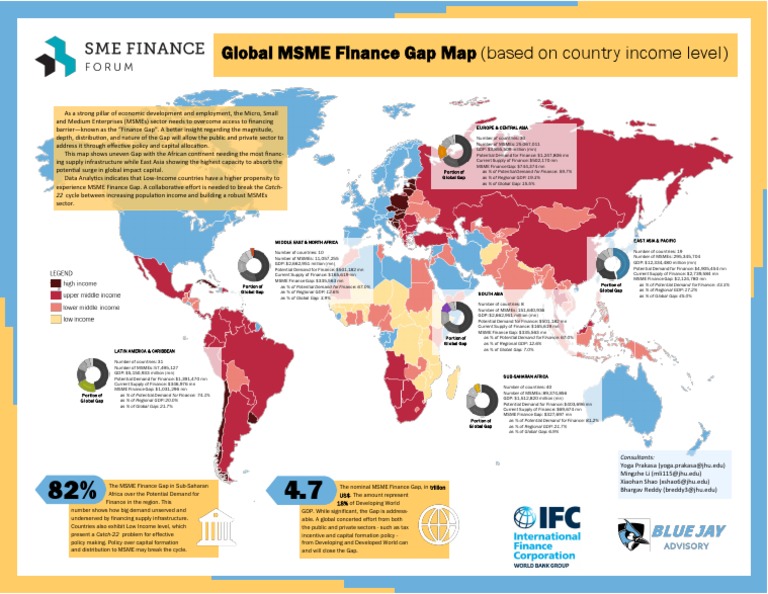 Global MSME Finance Gap Map (Infographic) | PDF | Small And Medium ...