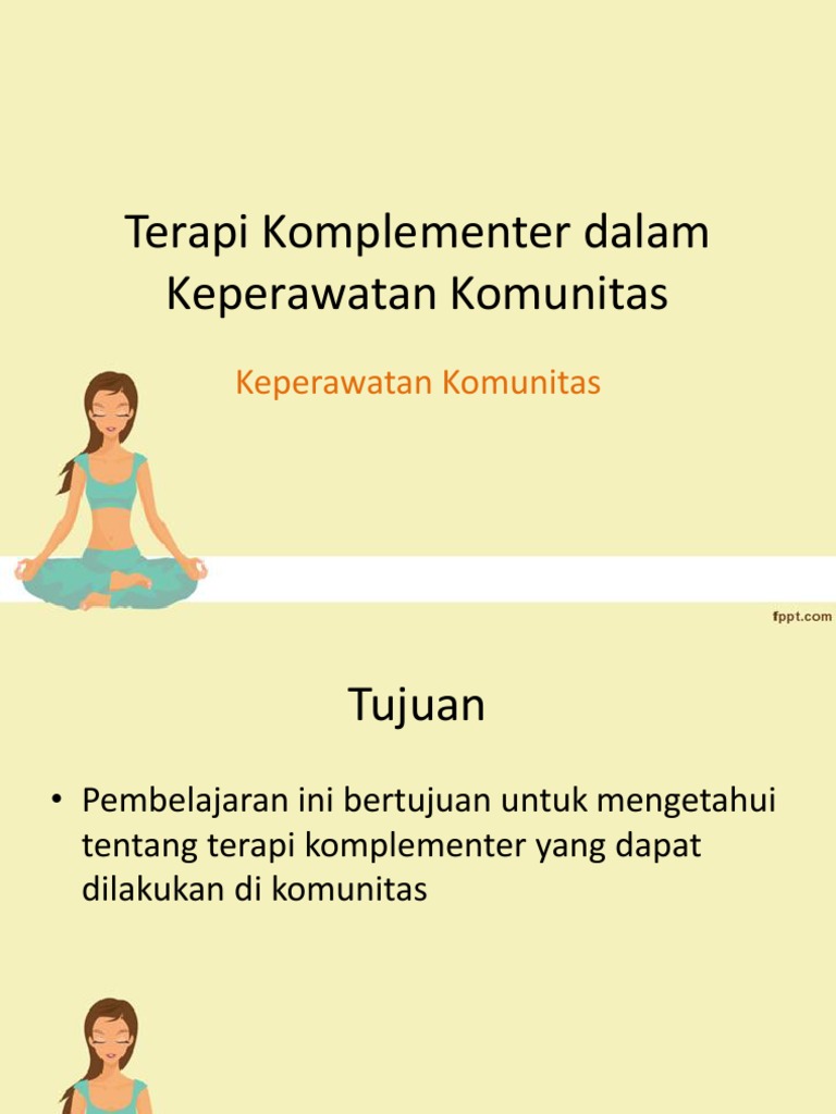 Terapi Komplementer Dalam Keperawatan Komunitas | PDF
