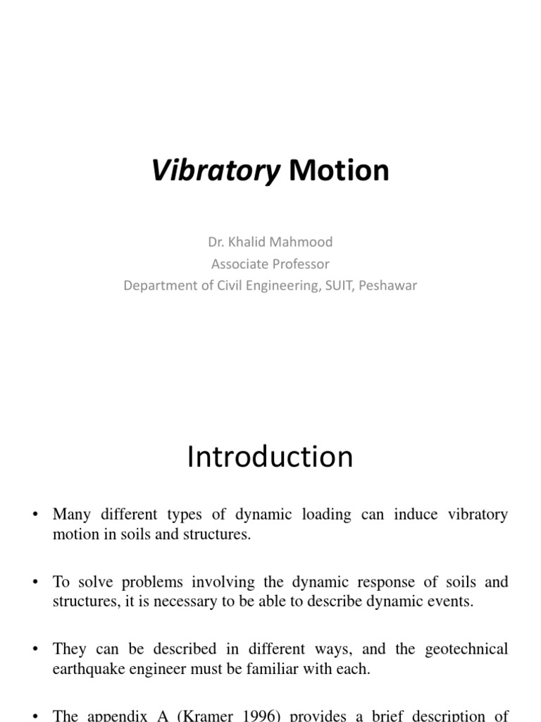 Vibratory Motion | PDF | Fast Fourier Transform | Fourier Transform