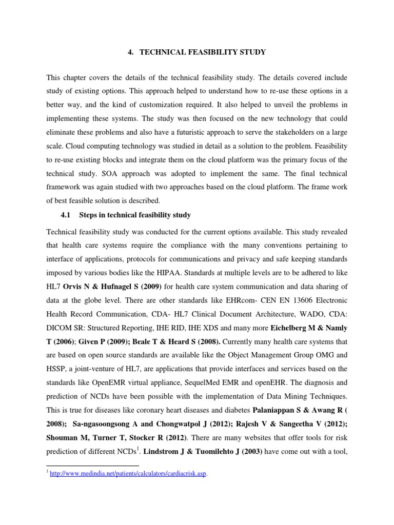 13 - Chapter 4 Technical Feasibility Study | PDF | Representational ...