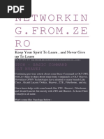 10 Command Gpon Zte | PDF | Telecommunications | Computer Networking