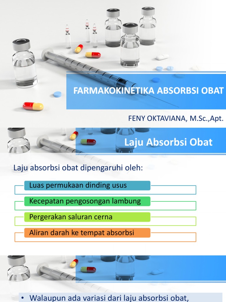 Laju dan Order Reaksi Absorbsi Obat | PDF