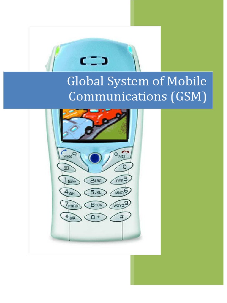 Global System of Mobile Communications (GSM) | PDF | General Packet ...