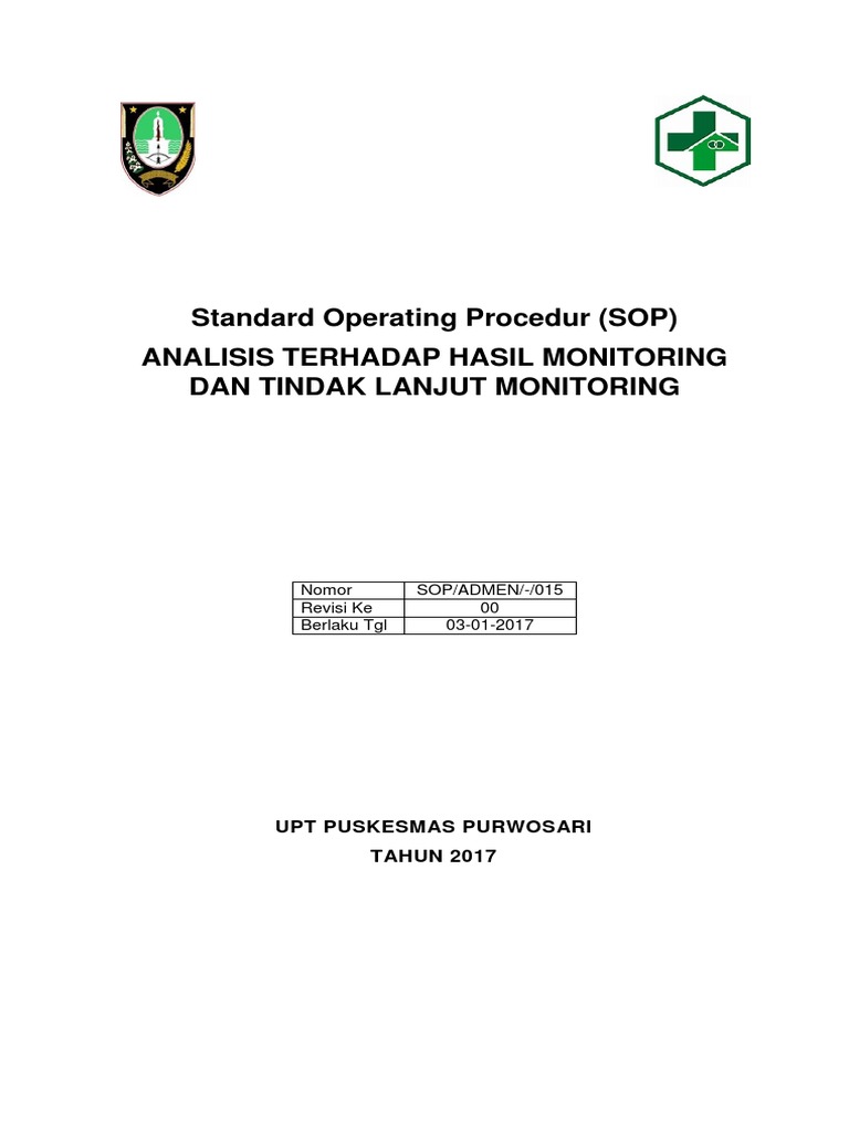 Cover Sop | PDF