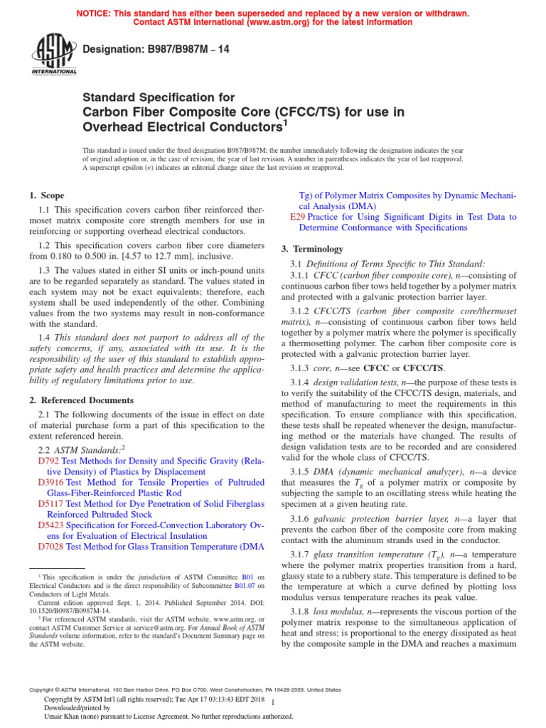 Astm B987-14 PDF | PDF | Composite Material | Fracture