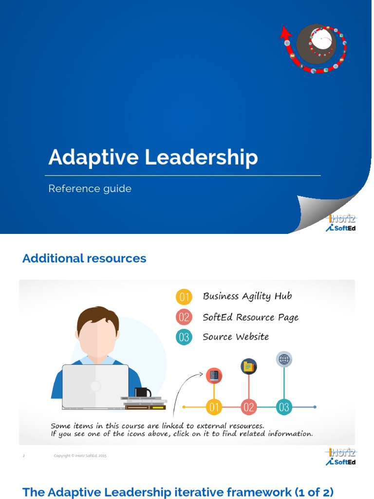 Adaptive Leadership Reference Guide | PDF | Leadership | Psychological ...