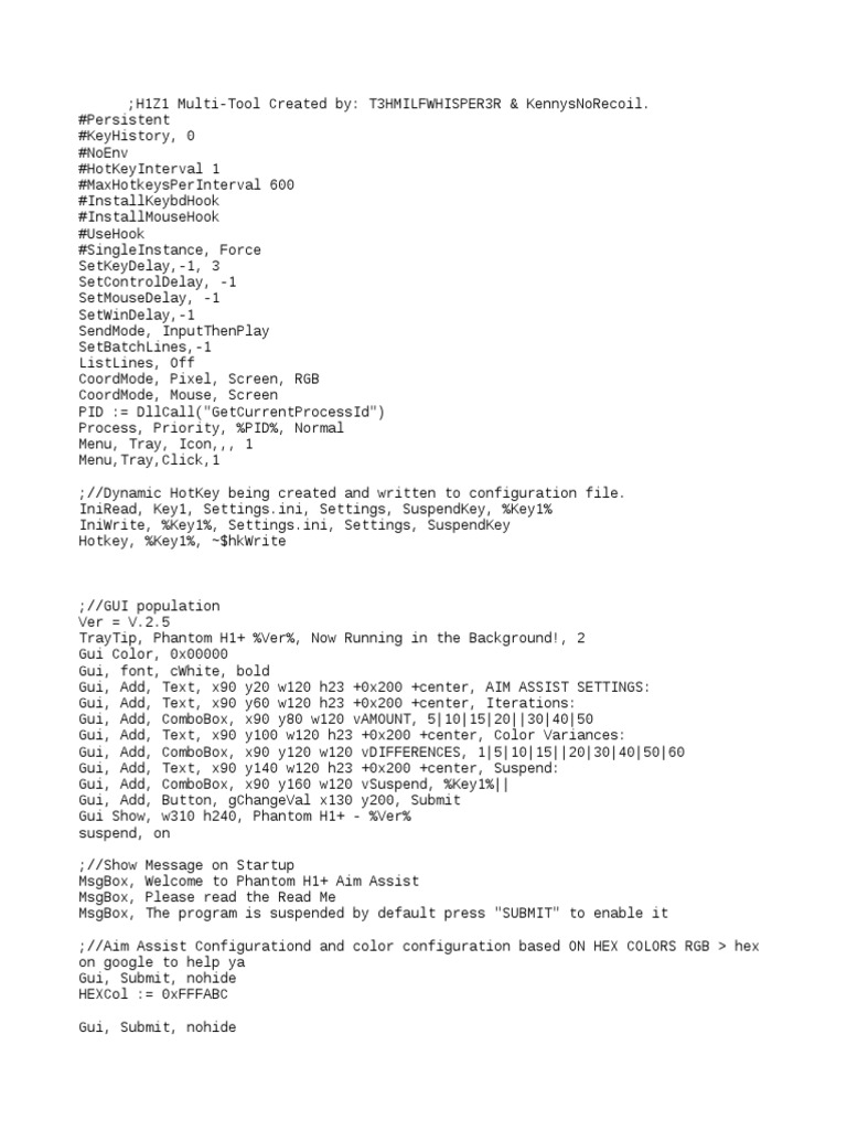 Aimbot Ahk | PDF | Human–Computer Interaction | Areas Of Computer Science