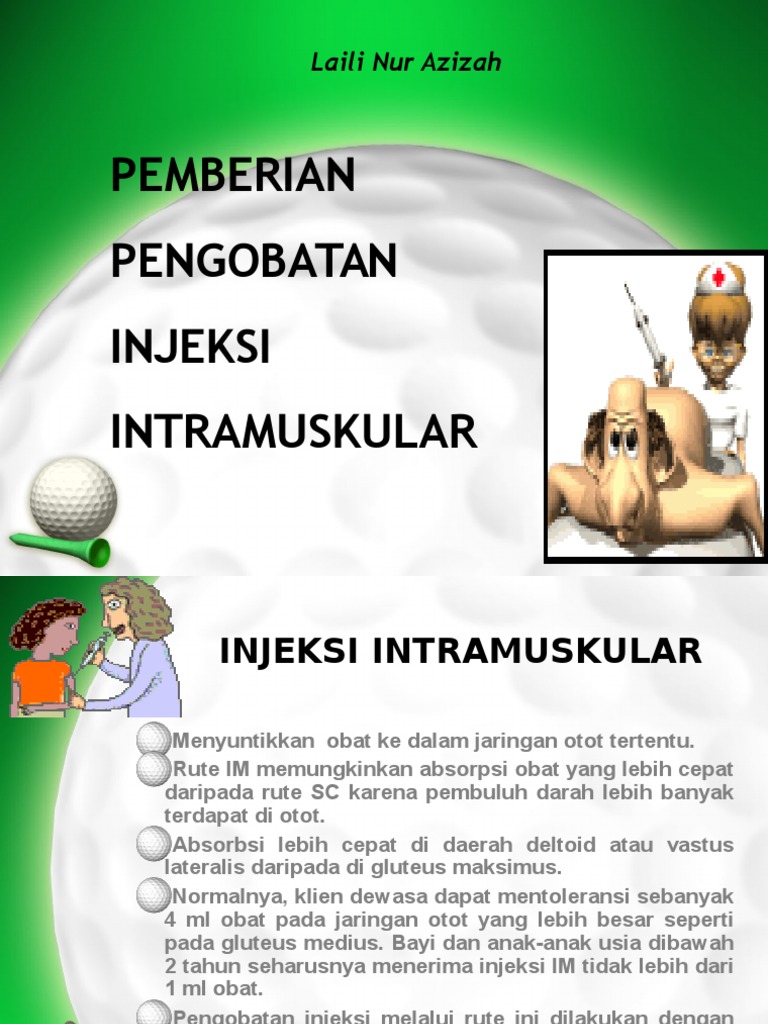 Panduan Injeksi Intramuskular | PDF
